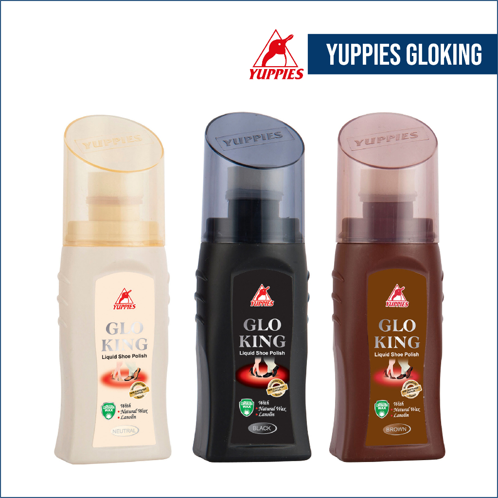 Yuppies Gloking | Liquid Shoe Polish 100% Original | Pengilat Kasut ...