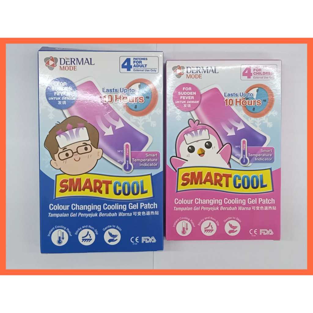 FEVER PATCH - DERMAL MODE SMART COOL 4's | Shopee Malaysia