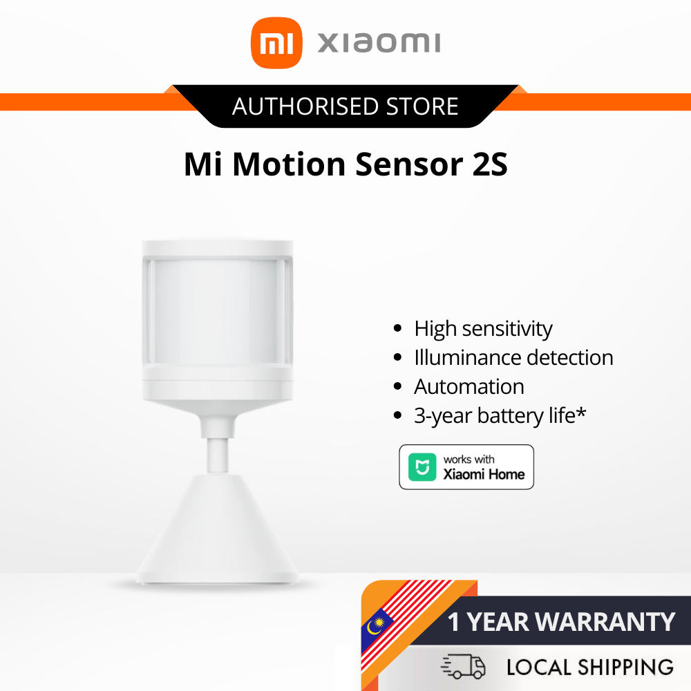 Xiaomi Mi Motion Sensor 2S - 3 Years Battery Life | Works with Xiaomi ...