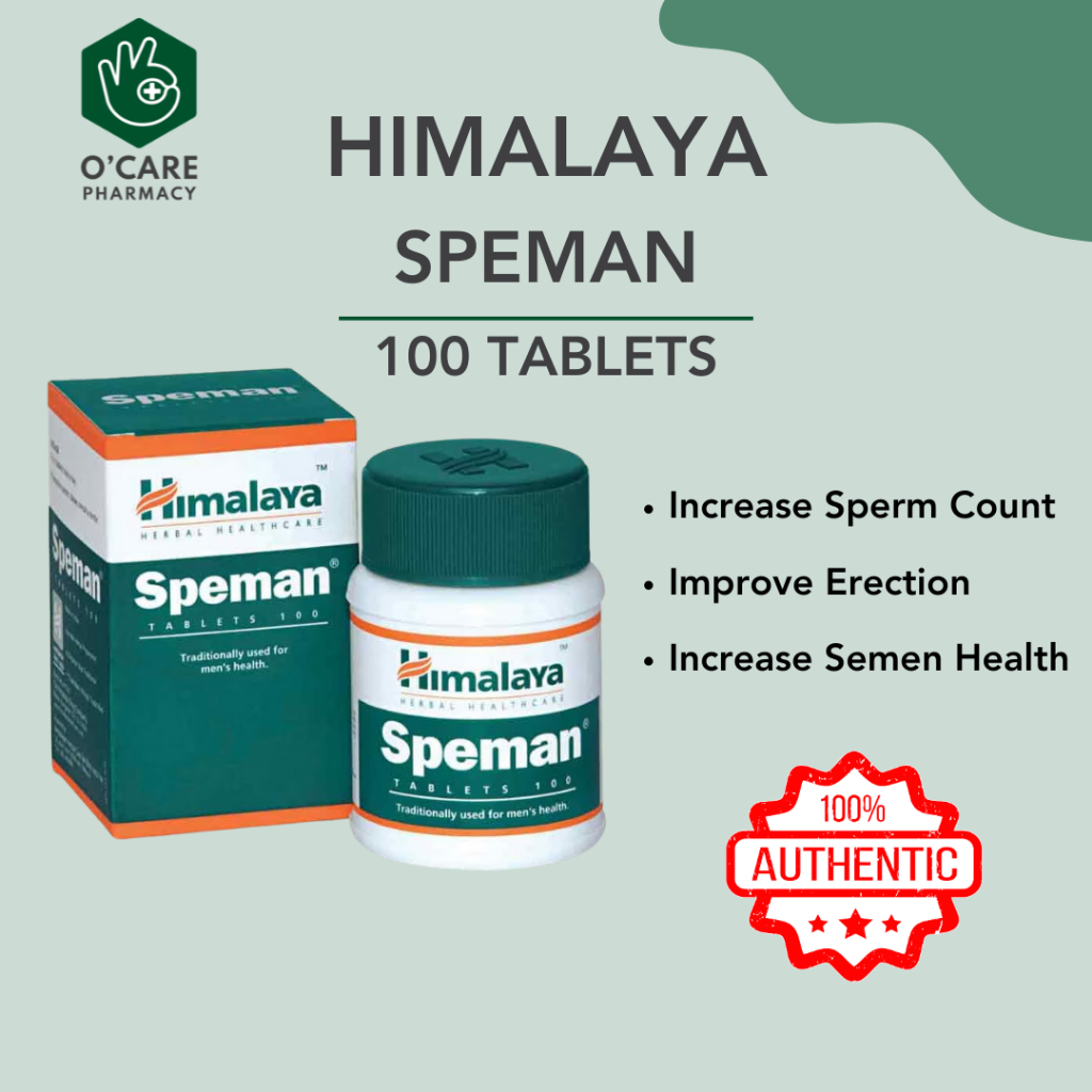 Himalaya Speman - 100 Tablets, Ubat Kuat Untuk Lelaki Panjang Besar ...