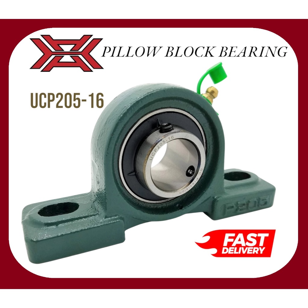 PILLOW BLOCK BEARING UCP205-16 (CAST IRON) | Shopee Malaysia