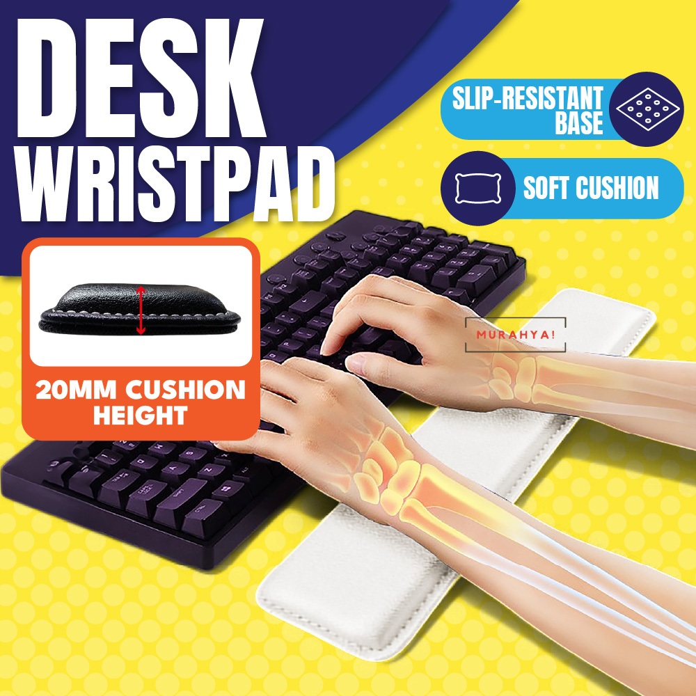Keyboard Wrist Pad Rest Hands Pad Wrist Rest Bevel Design Ergonomic ...