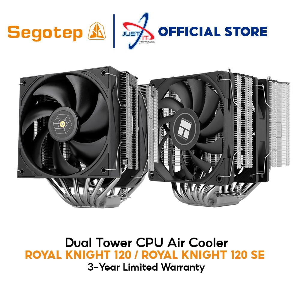 THERMALRIGHT ROYAL KNIGHT 120 / ROYAL KNIGHT 120 SE DUAL TOWER CPU AIR COOLER | Shopee Malaysia