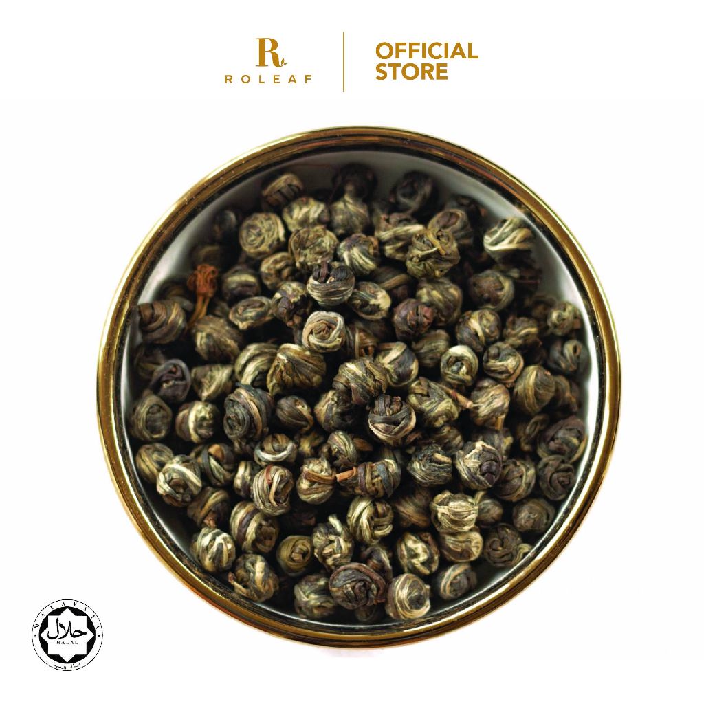 Roleaf Dragon Pearl Jasmine Green Tea | Shopee Malaysia