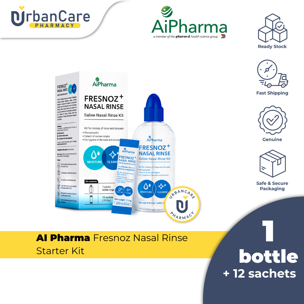 AI Pharma Fresnoz Nasal Rinse Starter Kit | Shopee Malaysia