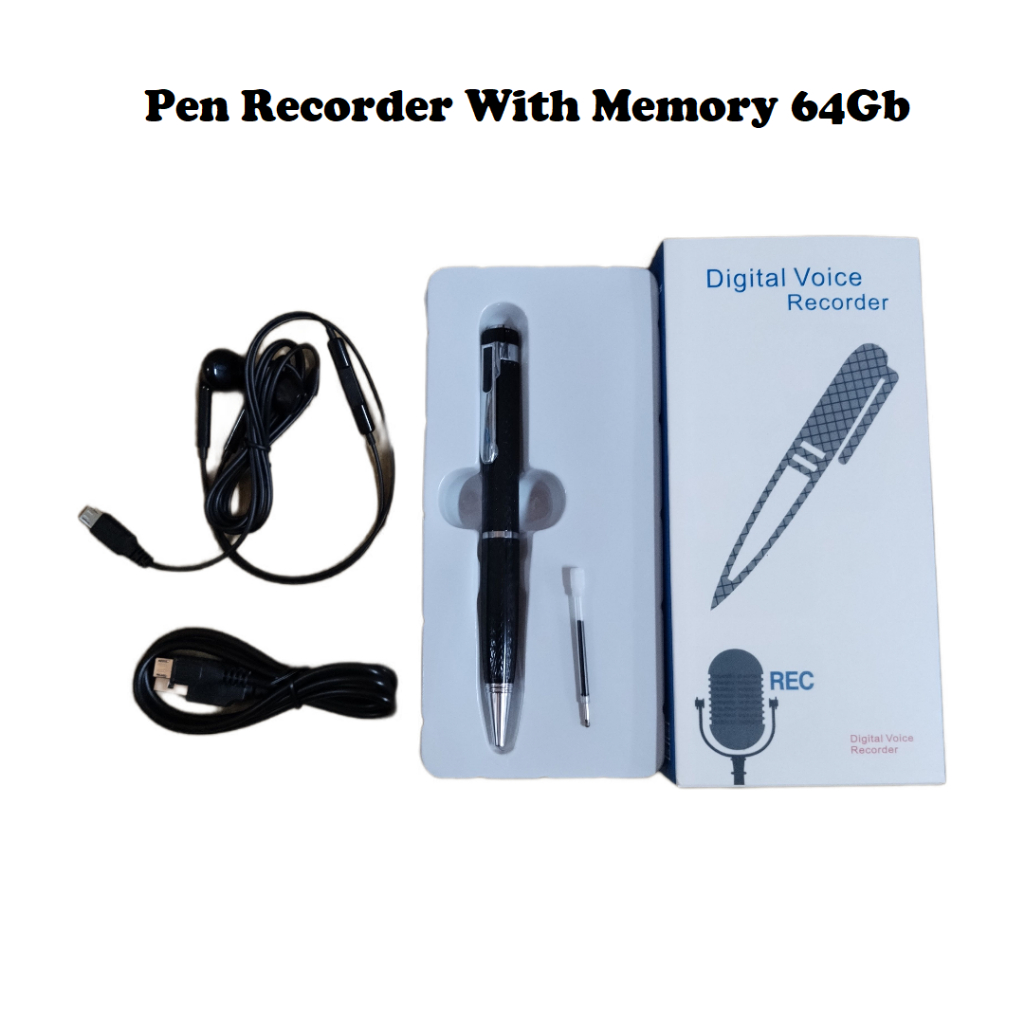 Professional Recording Pen Portable Voice Recorder Digital Sound Record ...