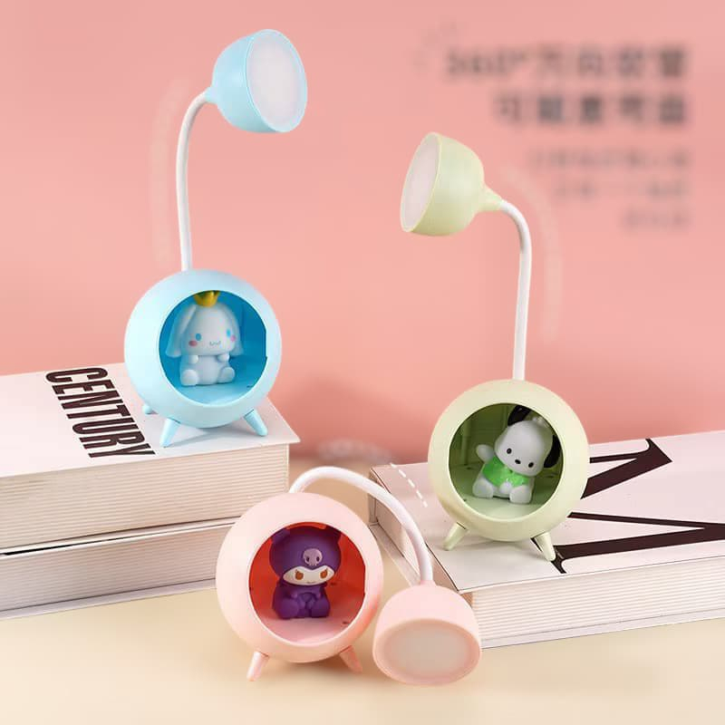 SANRIO LED MINI LAMP STUDY DESK FAN LAMP SLEEP LAMP 📍AVAILABLE IN 3 ...
