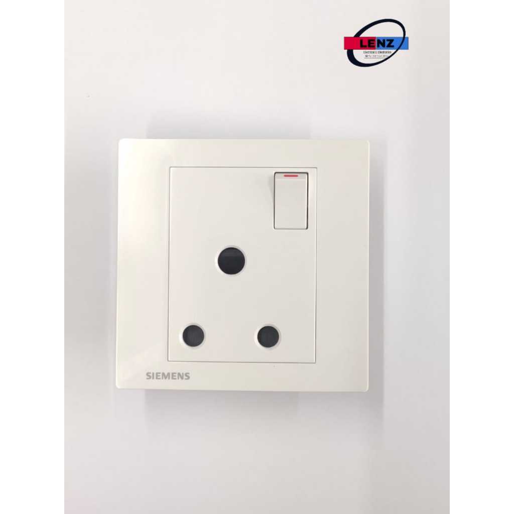 SIEMENS RELFA 1gang 15A switch socket outlet | Shopee Malaysia