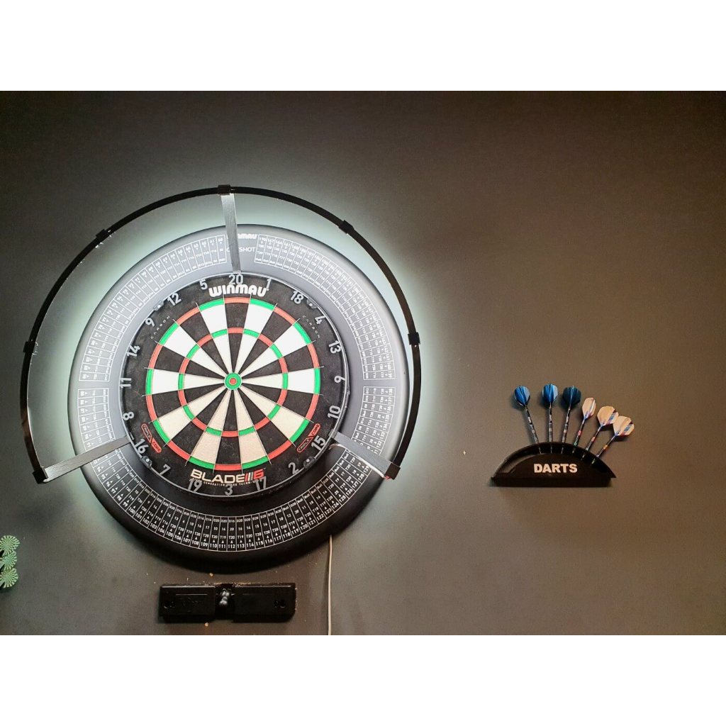 Darts Holder (Wall-Mount or Stand) | Darts Storage (9 DARTS HOLES ...