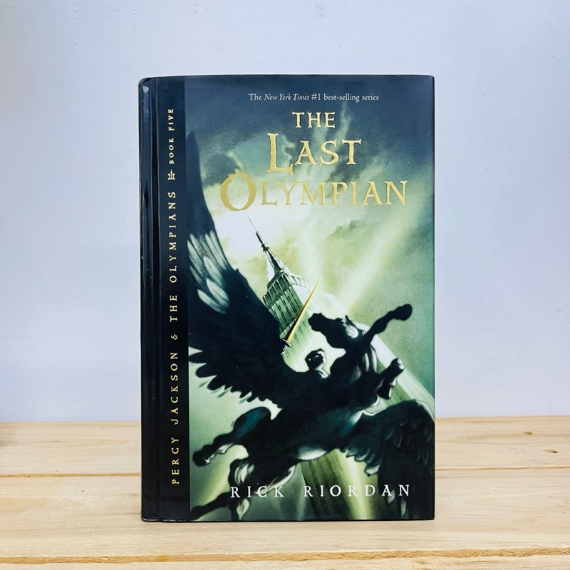 The Last Olympian by Rick Riordan - First Edition (Preloved) | Shopee ...