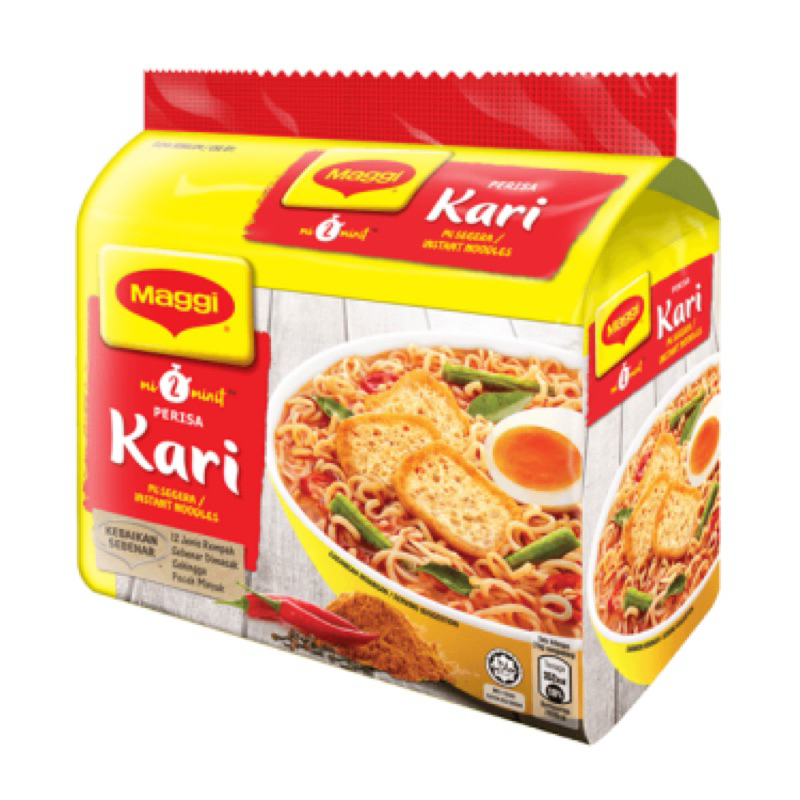 Maggi Kari Instant Mee 5*79g | Shopee Malaysia