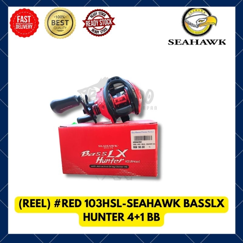(REEL) 103HSL-SEAHAWK BASS HUNTER 4+1BB | Shopee Malaysia