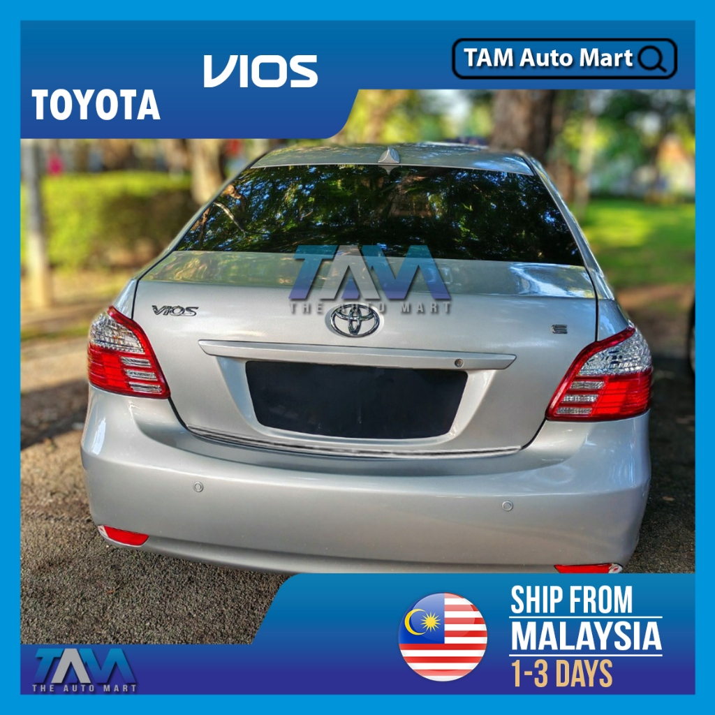 Toyota Vios (2nd Gen) Rear Bonnet Chrome Lining Rear Trunk Bonnet ...
