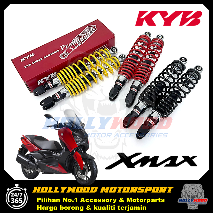 ABSORBER YAMAHA XMAX250 KYB JAMIN ORIGINAL KAYABA WORLD CLASS SHOCKS ...