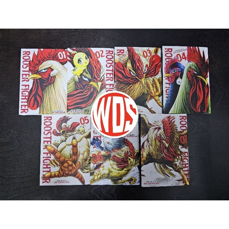Manga : Rooster Fighter volume 1-7 (English Version) | Shopee Malaysia
