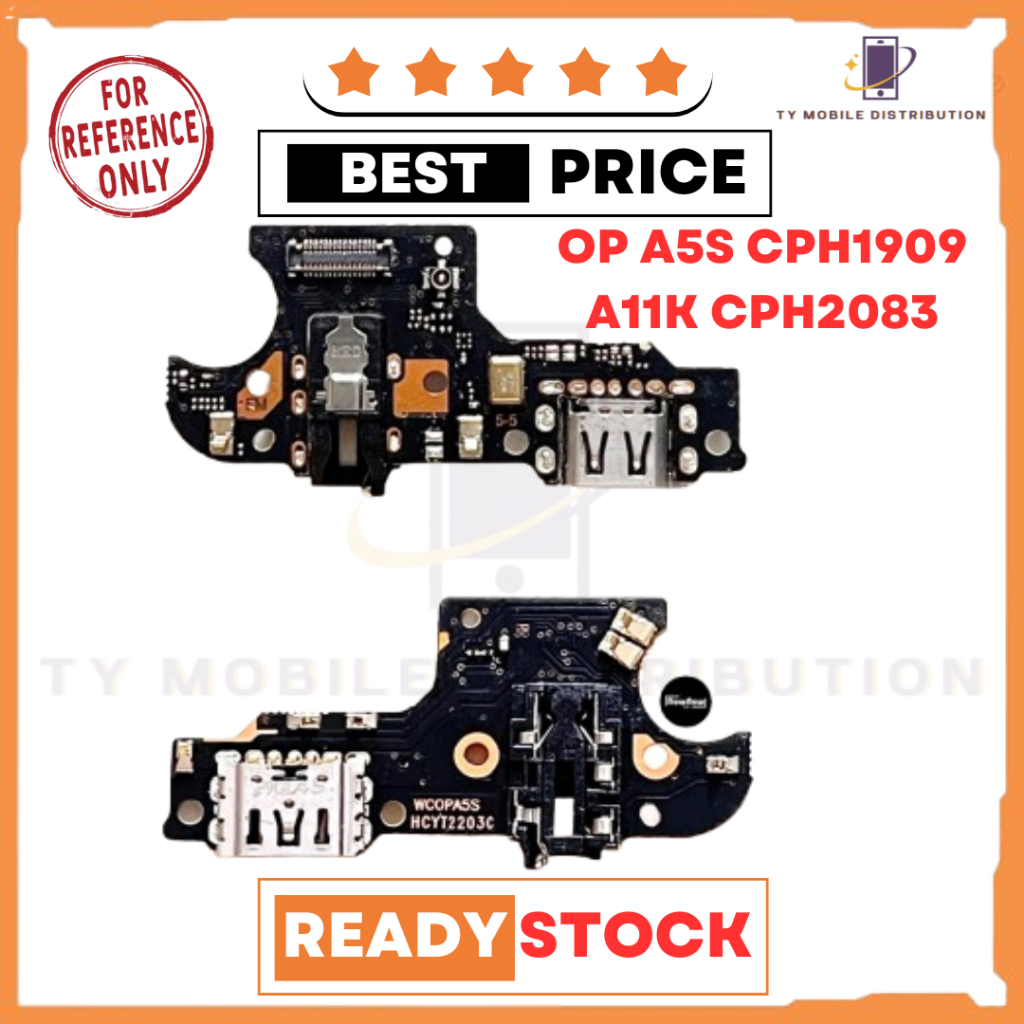 PLUG IN CHARGING BOARD OP A5S CPH1909 / A11K CPH2083 | Shopee Malaysia