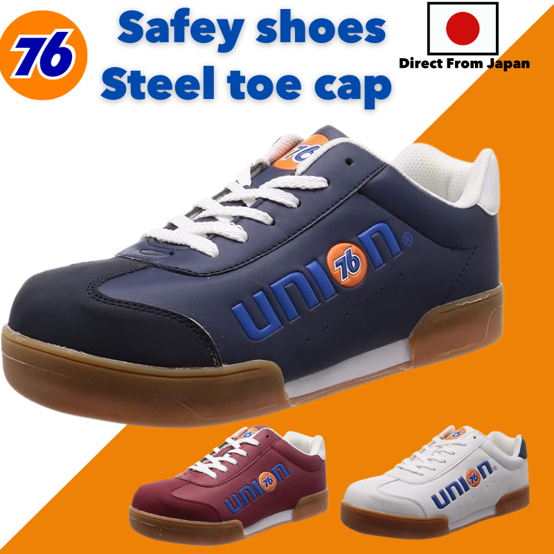 76 lubricants 76UNION Safety shoes Work sneaker Steel toe cap kasut ...