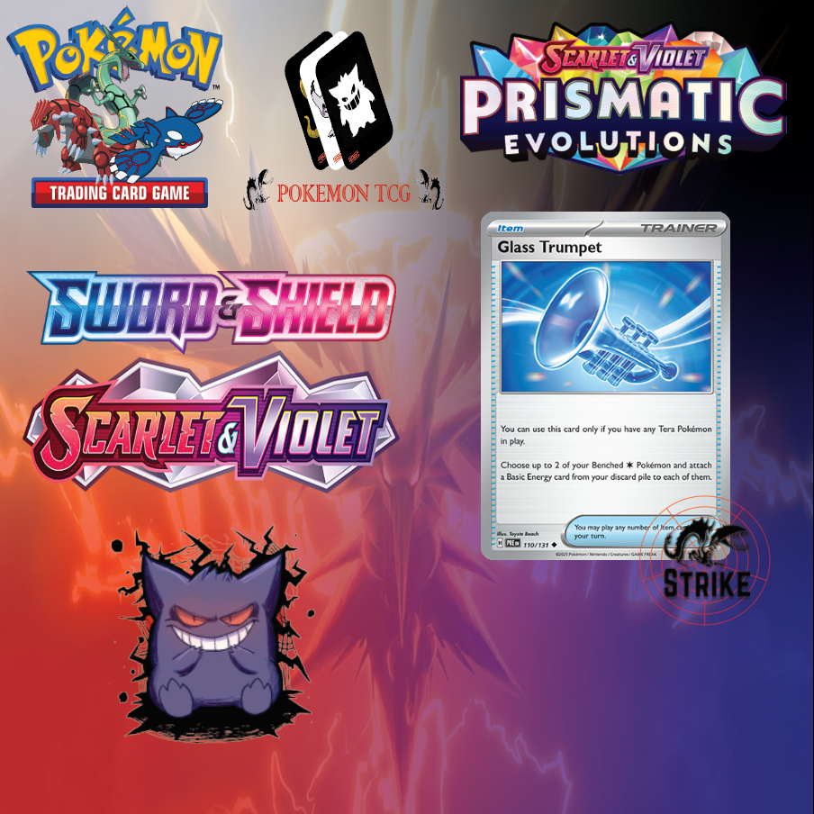 Glass Trumpet 110/131 Prismatic Evolution SV8.5 PTCG | Shopee Malaysia