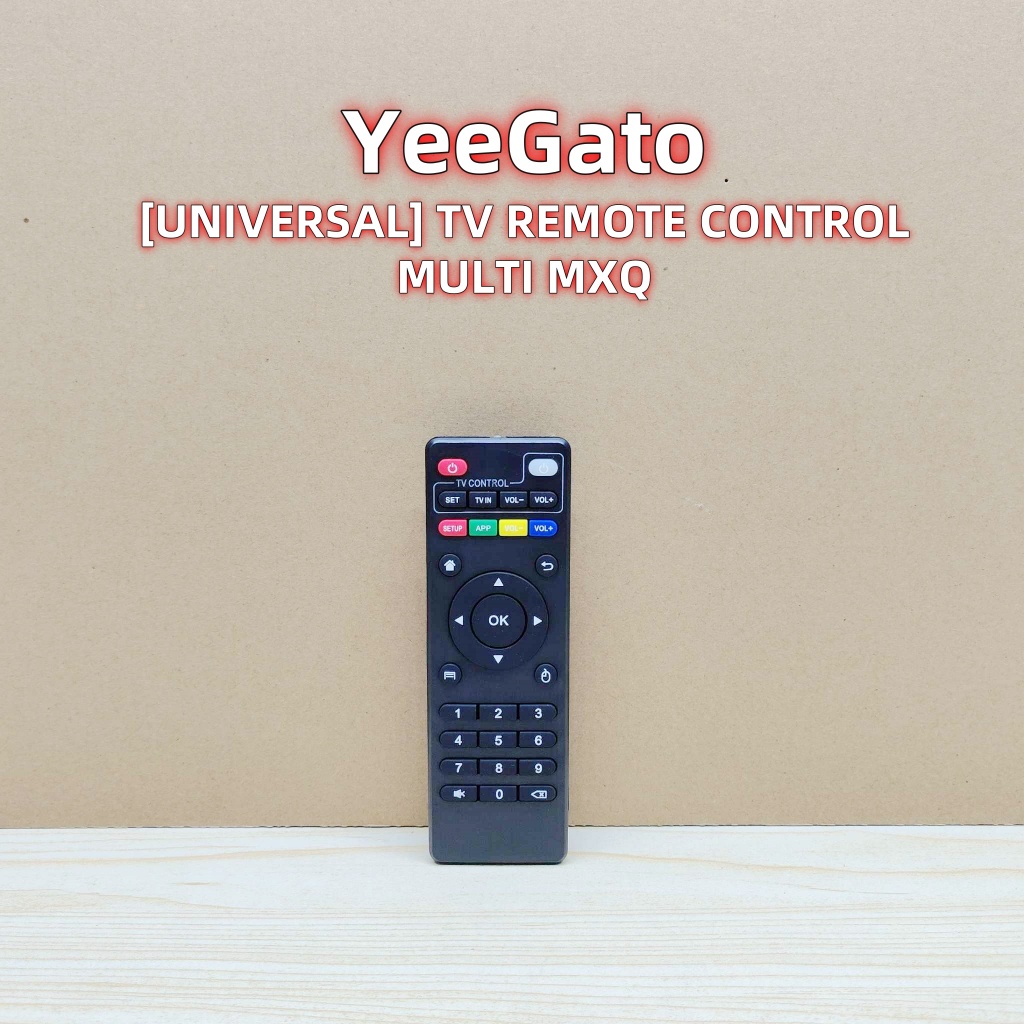 [UNIVERSAL TV BOX] TELEVISION REMOTE CONTROL REPLACEMENT COMMON LCD/LED ...