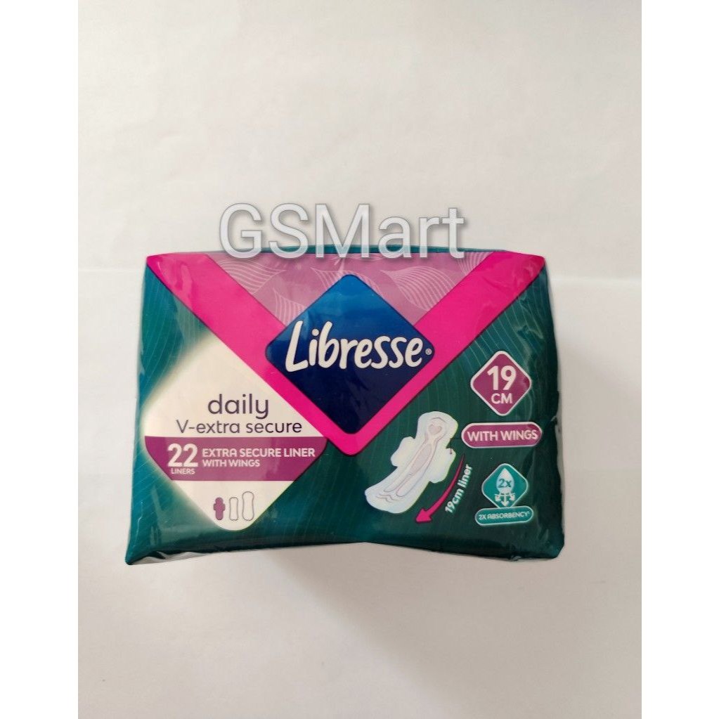 Libresse Extra Secure Panty Liner 19cm (22s) | Shopee Malaysia