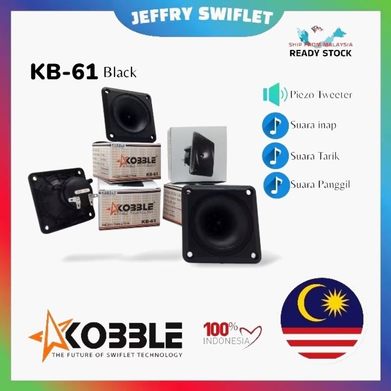 Kobble Tweeter Speaker KB-61 Piezo For Swiftlet Farming Swiftlet Sound ...