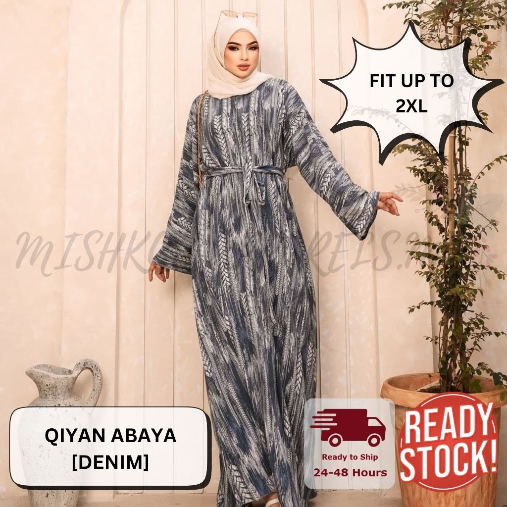 ★Mishkah Apparels★ QIYAN Abaya - Thora Crepe Modest Muslimah Apparels ...