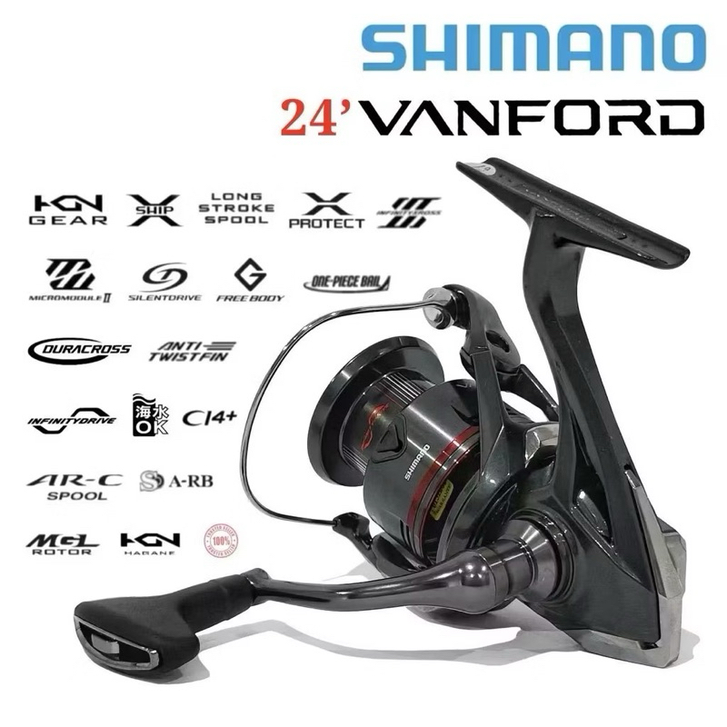 SHIMANO VANFORD 2020 & 2024 year 1000,2500,2500HG,C3000,C3000HG,4000,4000Xg,5000XG | Shopee Malaysia