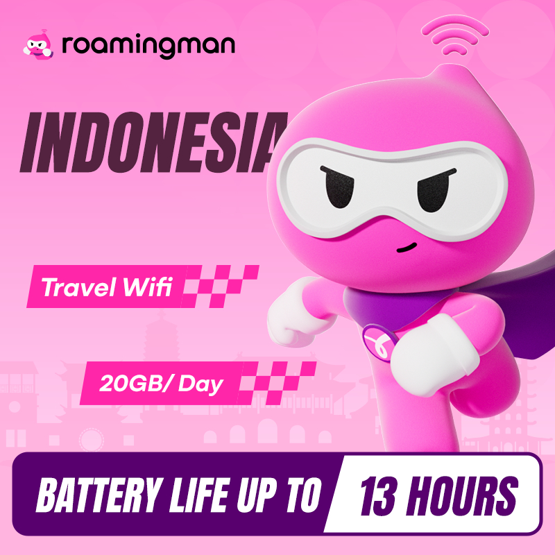 Indonesia WiFi 5G/4G Network l Unlimited DataBattery Life up to 13 ...