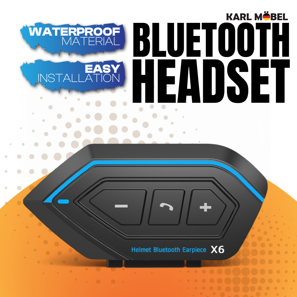 X6 Helmet Headset Motorbike BT Helmet Headphone Motorcycle Bluetooth ...