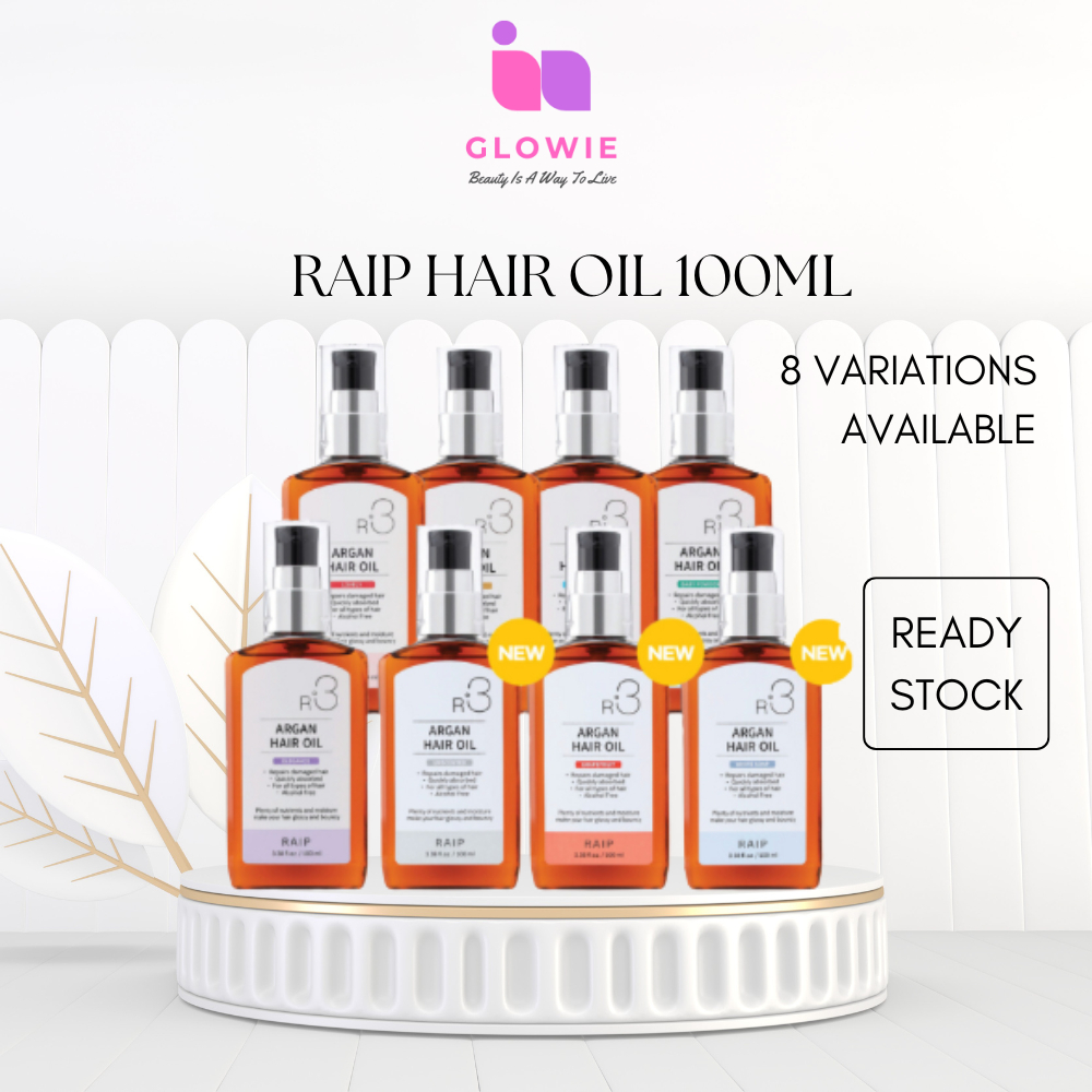 RAIP R3 ARGAN HAIR OIL HAIR ESSENCE 100ml (9 KINDS) | Hair Care Argan ...
