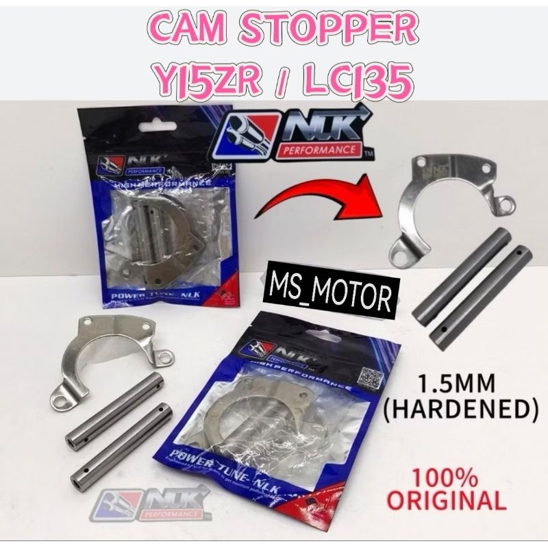 NLK CAM SHAFT STOPPER LC135 Y15ZR CAMSHAFT STOPPER + SHAFT SCK RACING LEO RACING | Shopee Malaysia