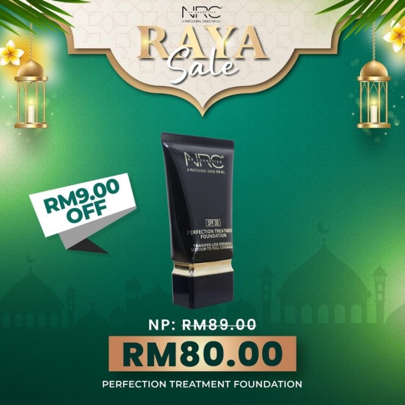 [ 𝗢𝗥𝗜𝗚𝗜𝗡𝗔𝗟 ] NRC Perfection Treatment Foundation | Full Coverage ...