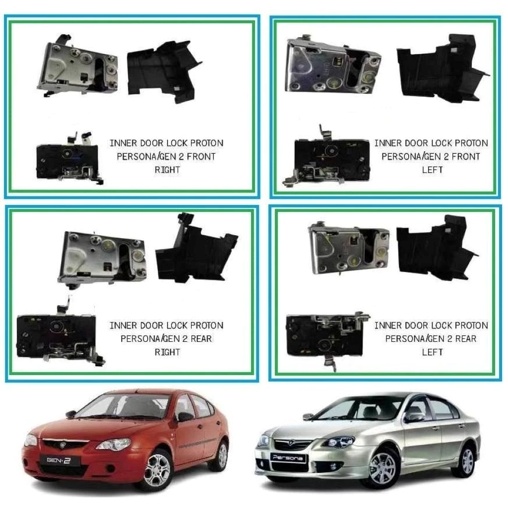 PROTON GEN 2 / PERSONA OLD DOOR INNER LOCK / DOOR LATCH FRONT/REAR ...