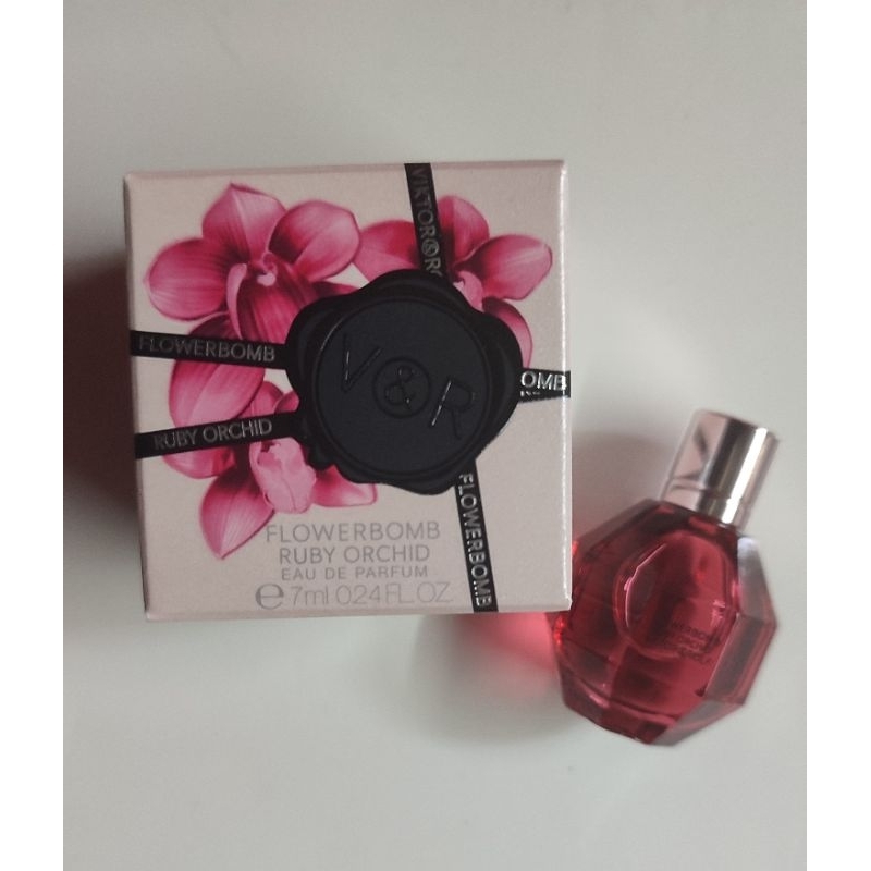 Original Miniature Perfume Flowerbomb Ruby Orchid EDP 7ml | Shopee Malaysia