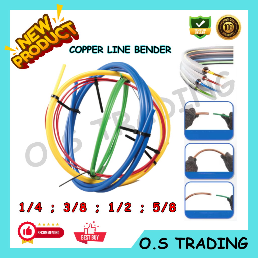 Copper Line Bender Set Kit Aircond Line Set Bender For Soft Copper 1/4 ...