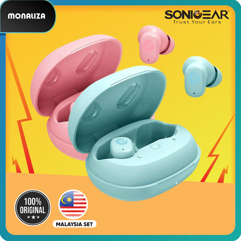 SonicGear Earpump TWS 16 ANC Bluetooth Earbuds | Shopee Malaysia