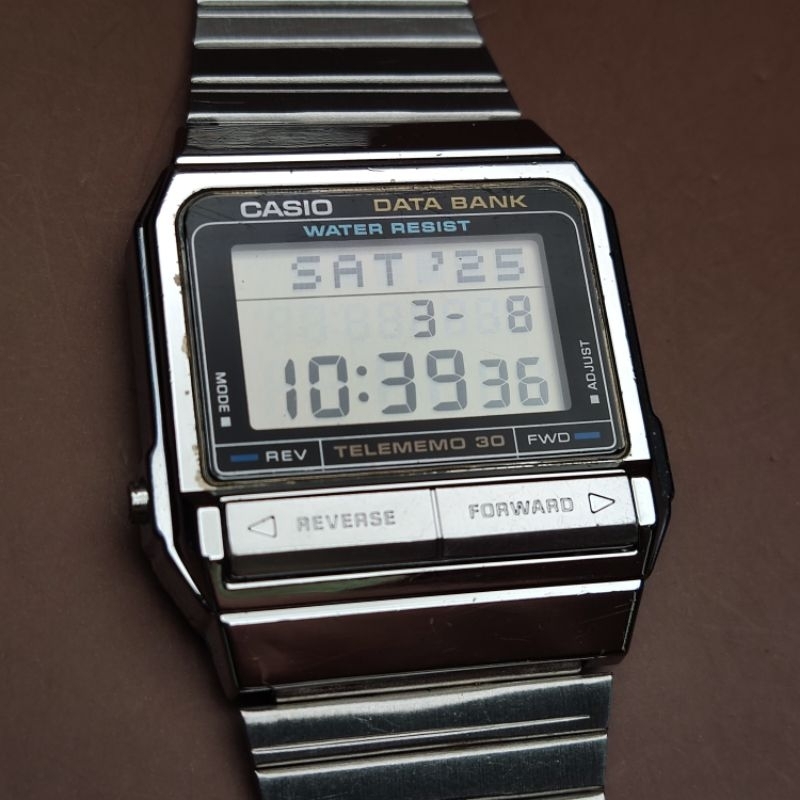 Vintage Casio Data Bank Tele Memo 30 DB-310 Men | Shopee Malaysia