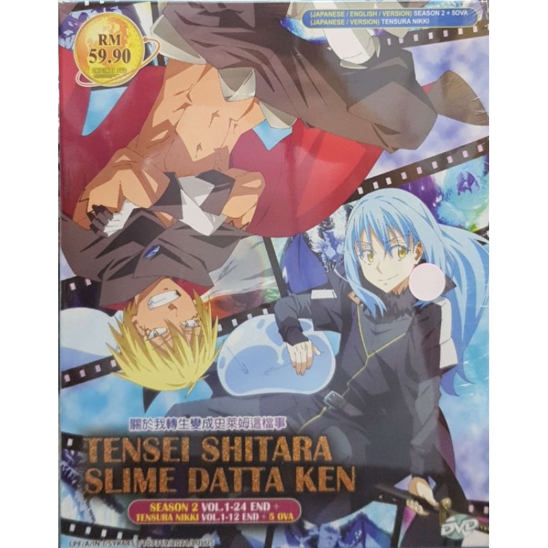 Tensei Shitara Slime Datta Kendrick - Season 2 (Vol.1-24End + Tensura ...