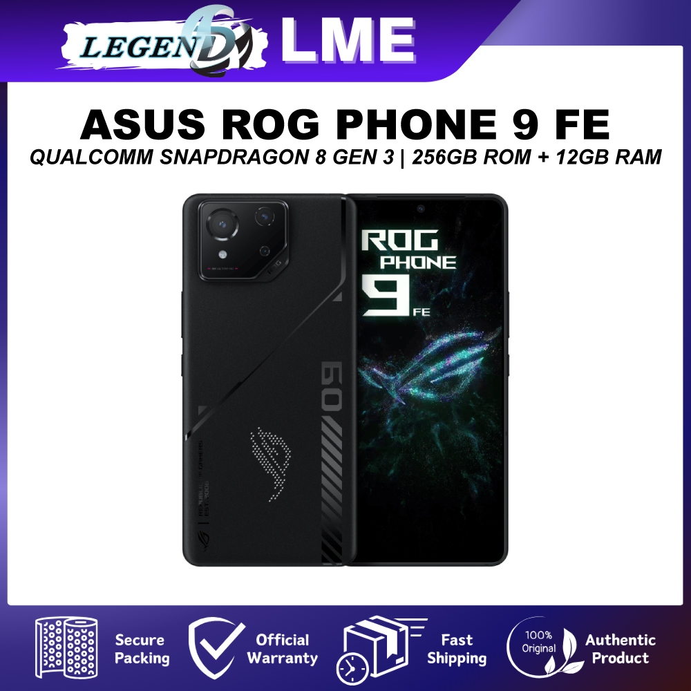 [NEW SET] Asus ROG Phone 9 FE - Fan Edition (256GB ROM | 12GB RAM) 1 Year Asus Malaysia Warranty ...