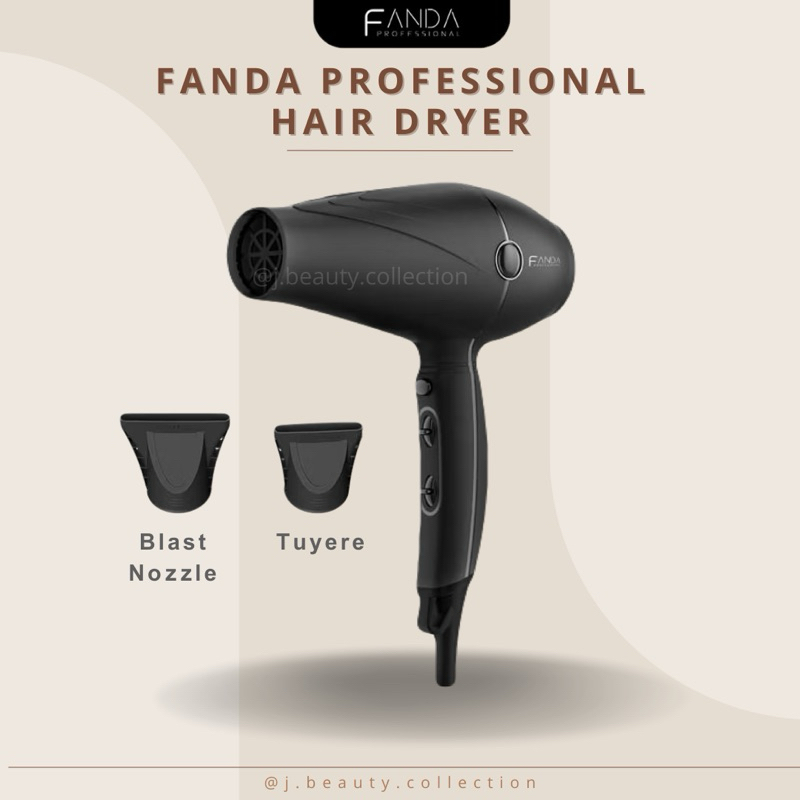 Fanda Professional Small Rocket Salon Use Hair Dryer High Speed Hair ...