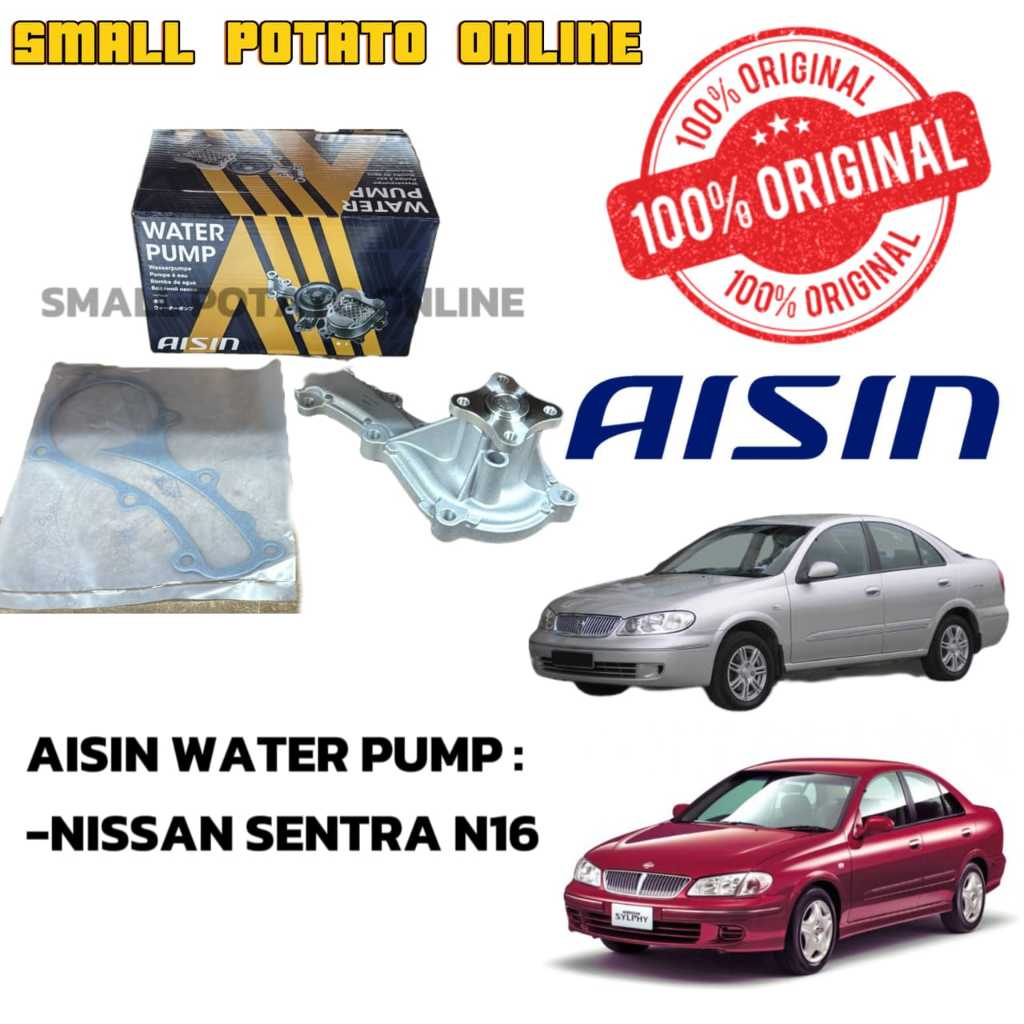[100% GENUINE]AISIN WATER PUMP NISSAN SENTRA N16(WPN096V) | Shopee Malaysia