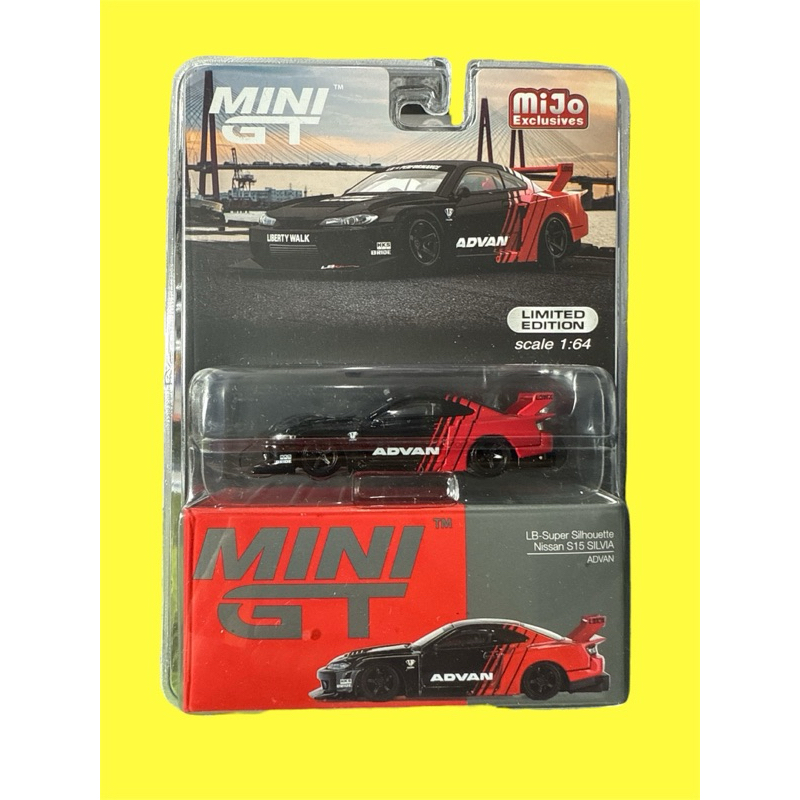 Mini GT ADVAN 1:64 LB-Super Silhouette Nissan Silvia (S15) "Garuda ...