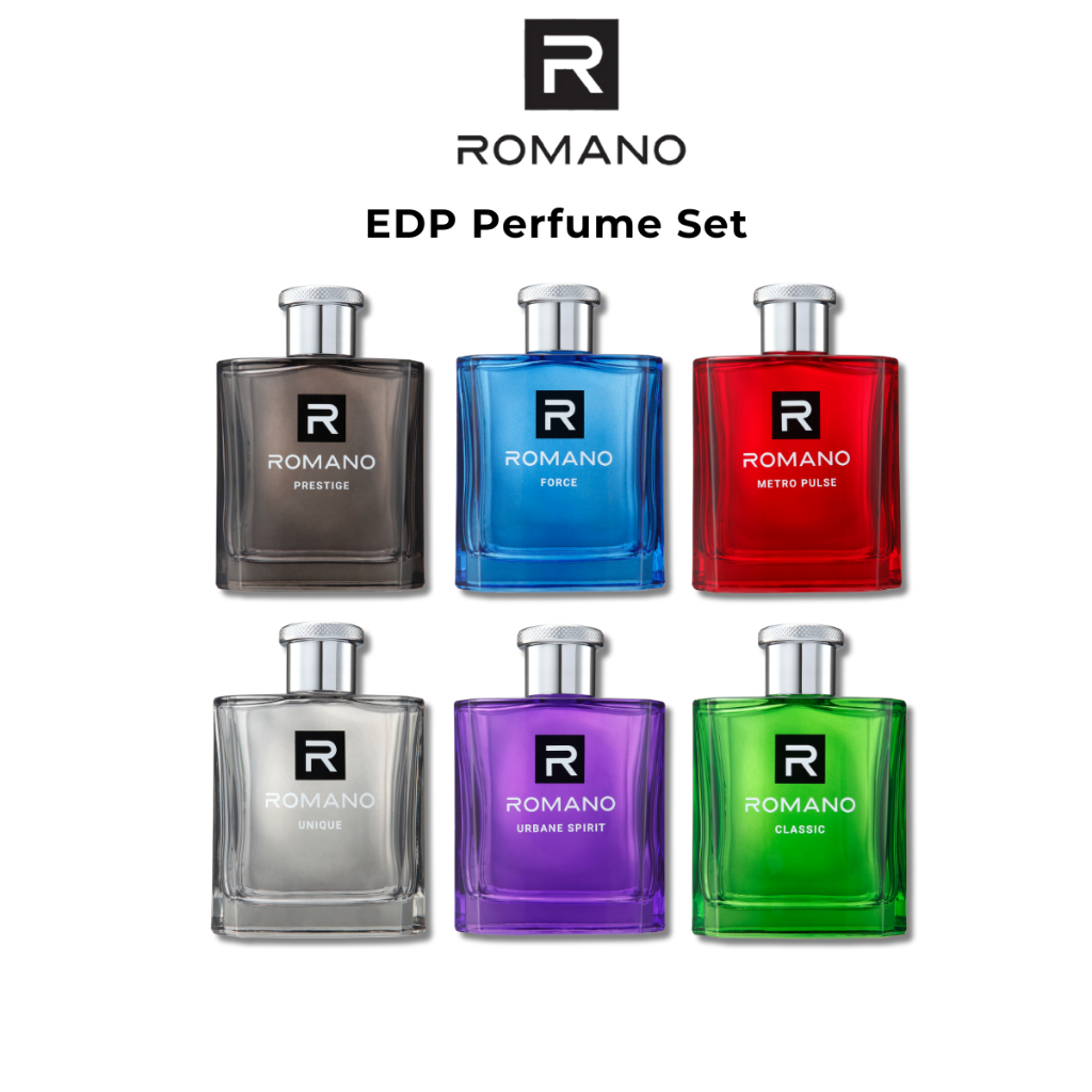[Mix & Match] ROMANO EDP Perfume Set | Metro Pulse |Classic | Force ...