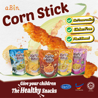 HALAL Snack Food Abin Kali Kali Corn Stick (Classic, Seaweed, Sour Plum ...