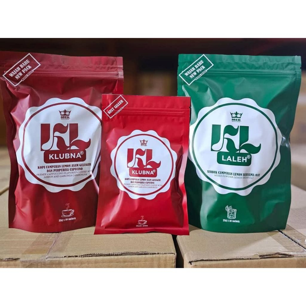 KLUBNA LALEH SET / LALEH SAHAJA / KLUBNA SAHAJA (NEW PACKAGING 2024) 10 ...