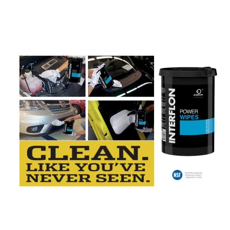 INTERFLON Heavy-Duty Multi-Surface Cleaning POWER WIPES | Shopee Malaysia