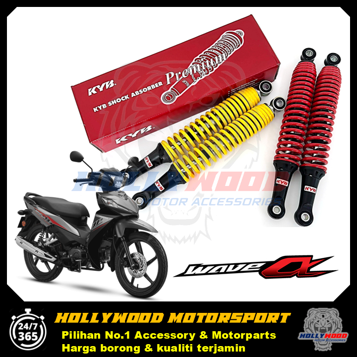 WAVE ALPHA WAVE110 CX WAVE110 DX ABSORBER BELAKANG KYB KAYABA 100% ...