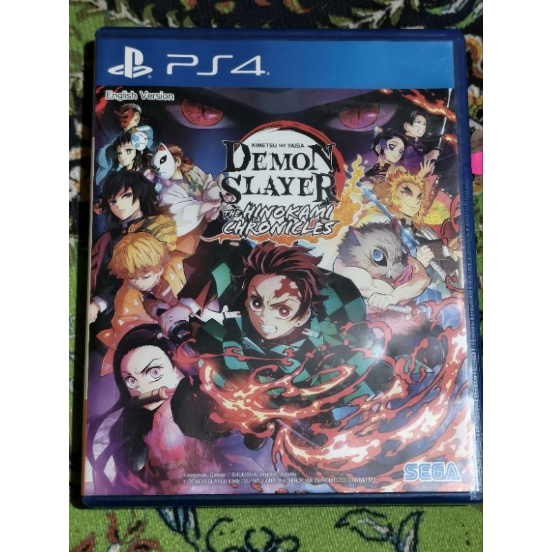 Demon Slayer The Hinokami Chronicles ps4 used disc R3 FREE SHIPPING UP ...