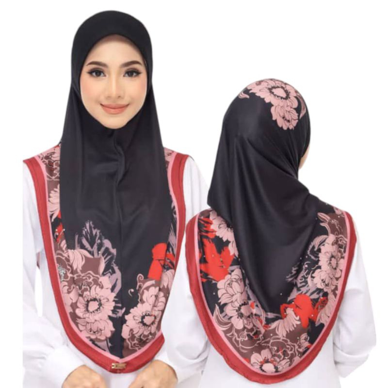Modish Tudung Sarung Corak Diamond Kain Ribbed Cotton Jercy ( Ready ...