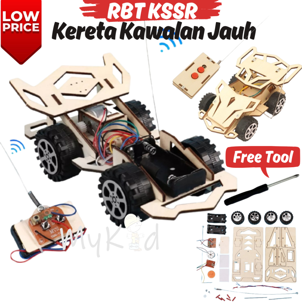 RBT Tahun 6 Kereta Kawalan Jauh Projek Kereta Matrix MyKid Assembled ...
